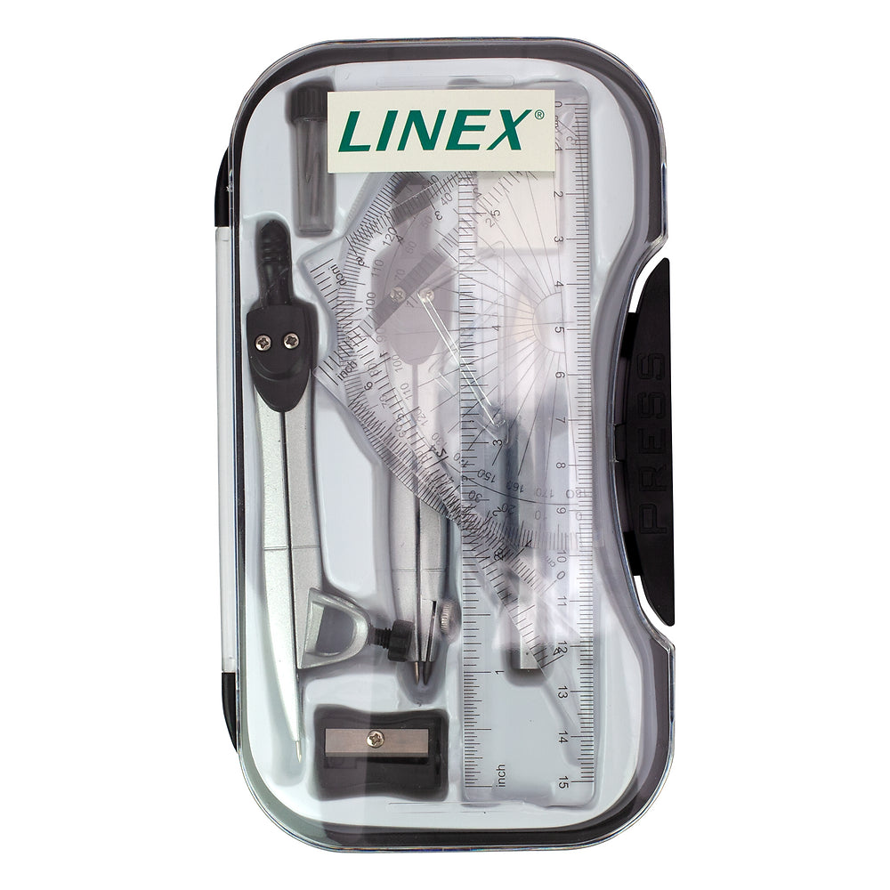 Linex Geometry Set, Black